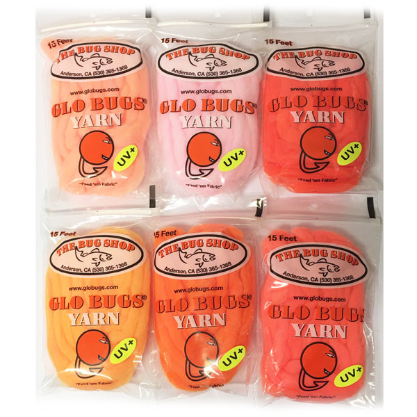The Bug Shop Glo Bug Yarn - Egg Yarn: Flyshop NZ Ltd