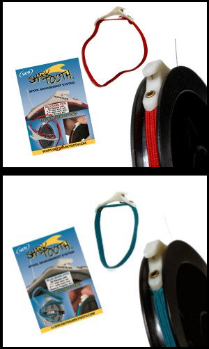 Shark Tooth Spool Bands (2 Per Packet): Flyshop NZ Ltd