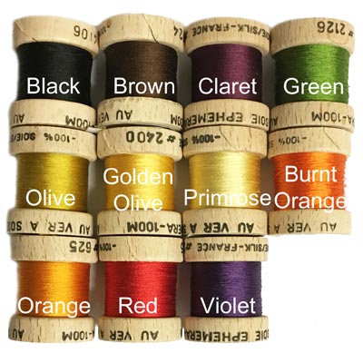 Ephemera Pure Silk Thread: Flyshop NZ Ltd