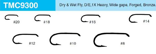 Tiemco Tmc 9300 Dry & Wet Fly X 100: Flyshop NZ Ltd