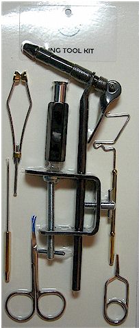 Fly Tying Tool Kit Including Vice - Fm: Flyshop NZ Ltd